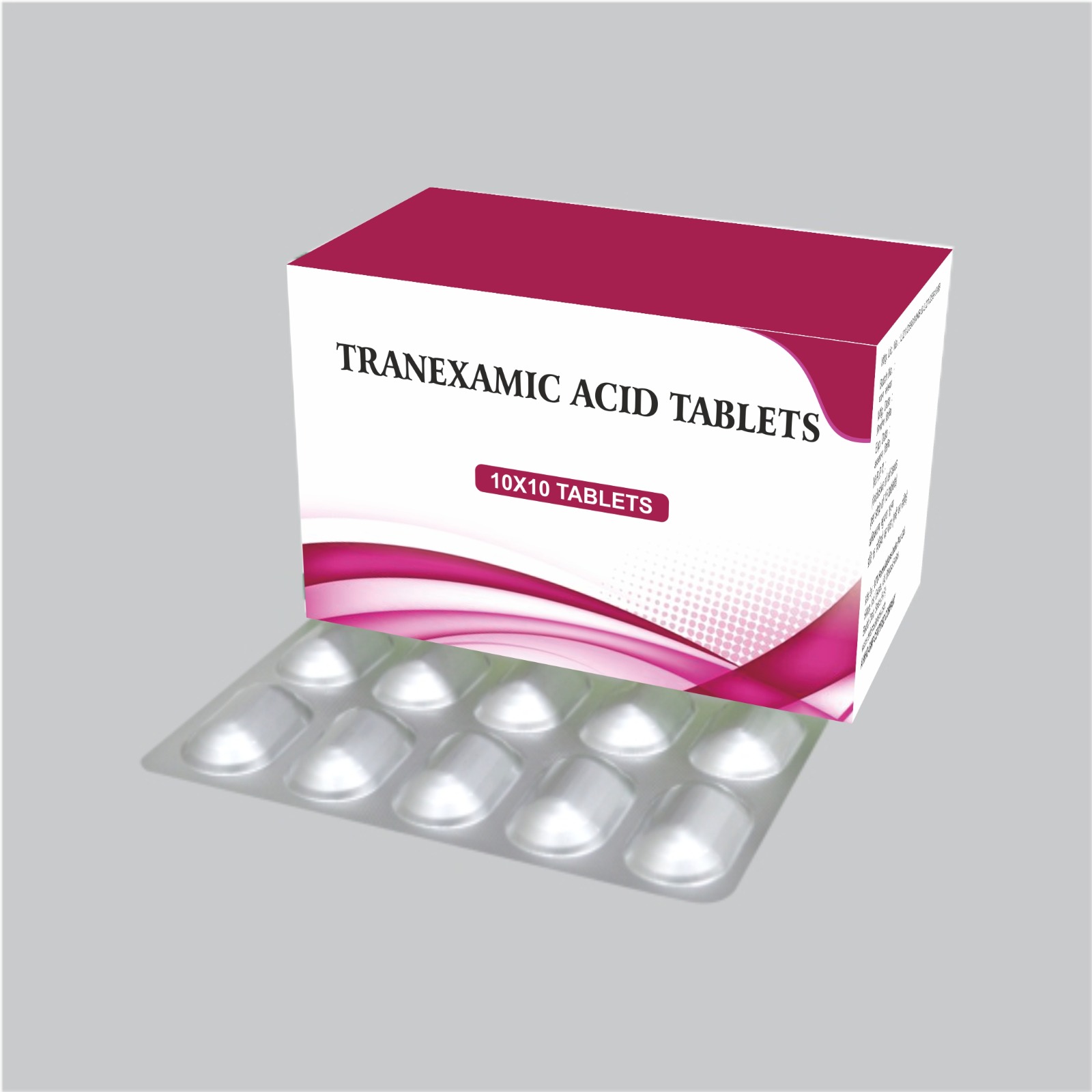 Composition: Tranexamic Acid Tablets IP 500mg